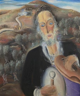 Reuven Rubin | THE ROAD TO MERON (1924) | MutualArt