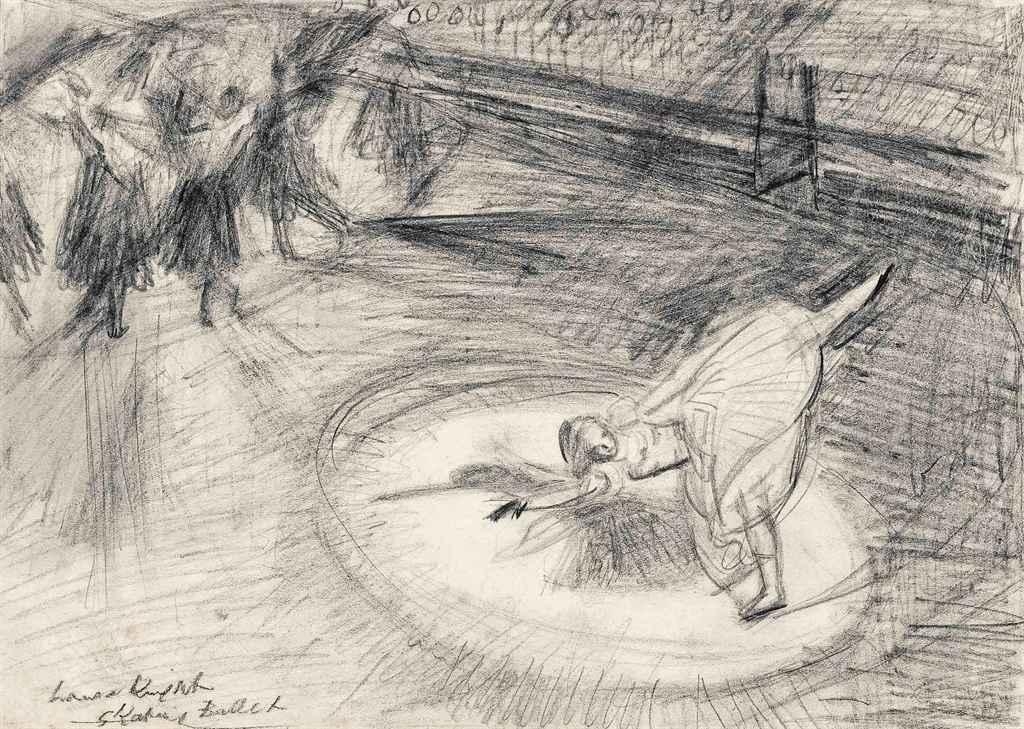 Dame Laura Knight | Skating Ballet | MutualArt