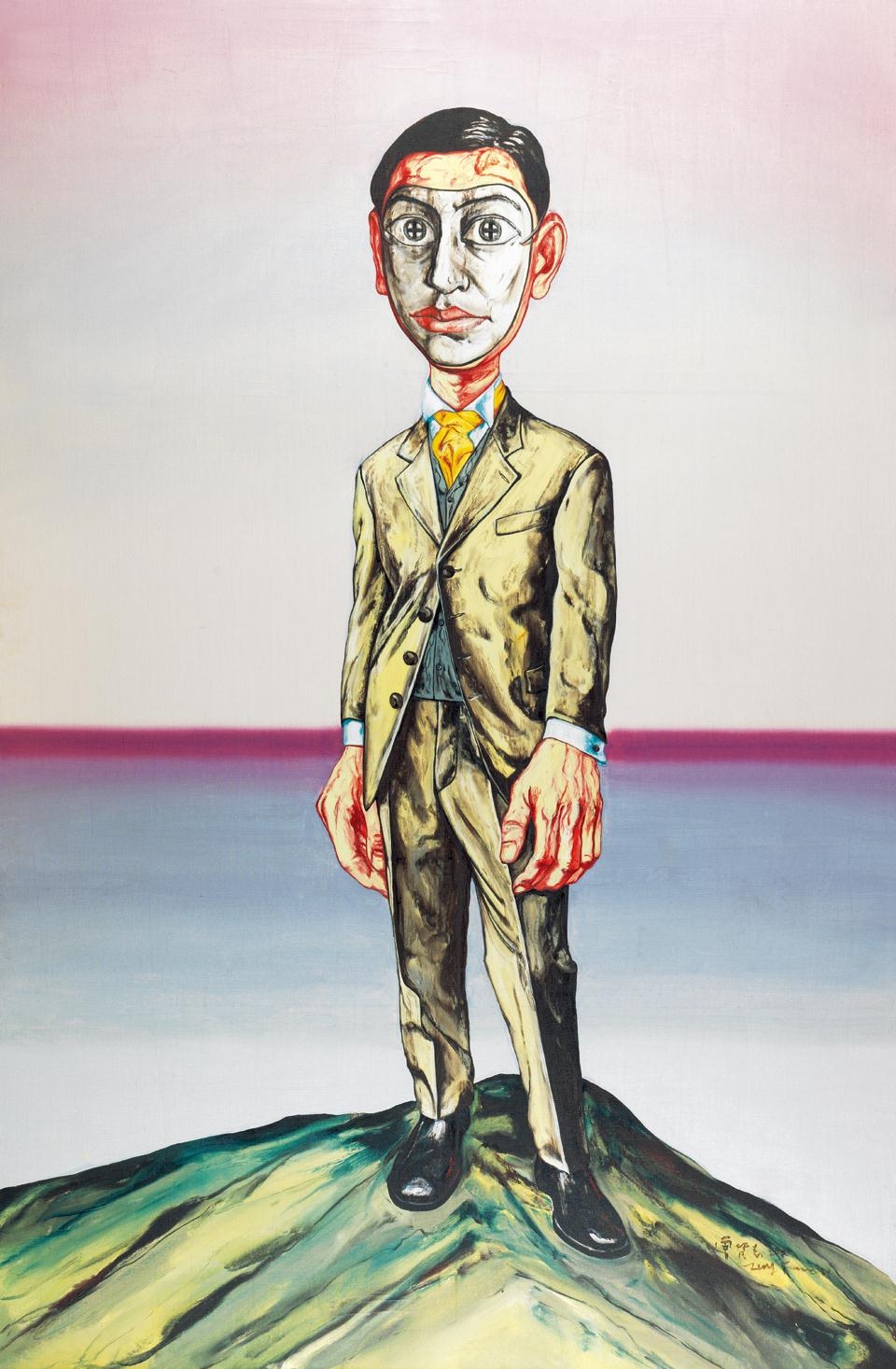 Zeng Fanzhi | Mask Series (2001) | MutualArt