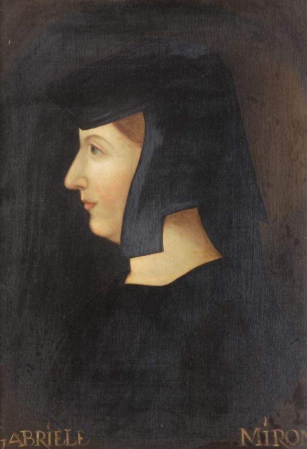 François Clouet | Portrait of a lady in profile | MutualArt