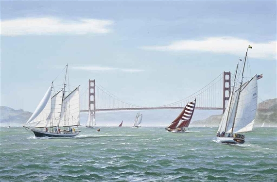 Richard M. Firth | The Great San Francisco Schooner Race: Brigadoon ...