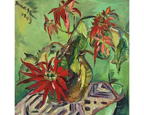Irma Stern | Still life with white irises (1941) | MutualArt