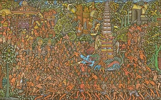 Ida Bagus Made Togog | Procession in Bali | MutualArt