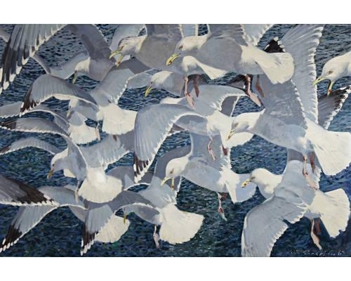 Keith Shackleton | Elephants (1965) | MutualArt