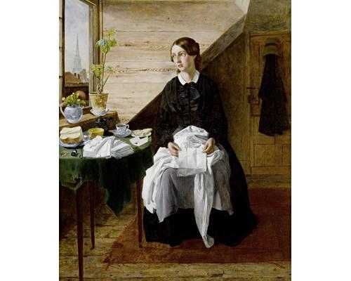 Charles Rossiter | The song of a shirt | MutualArt