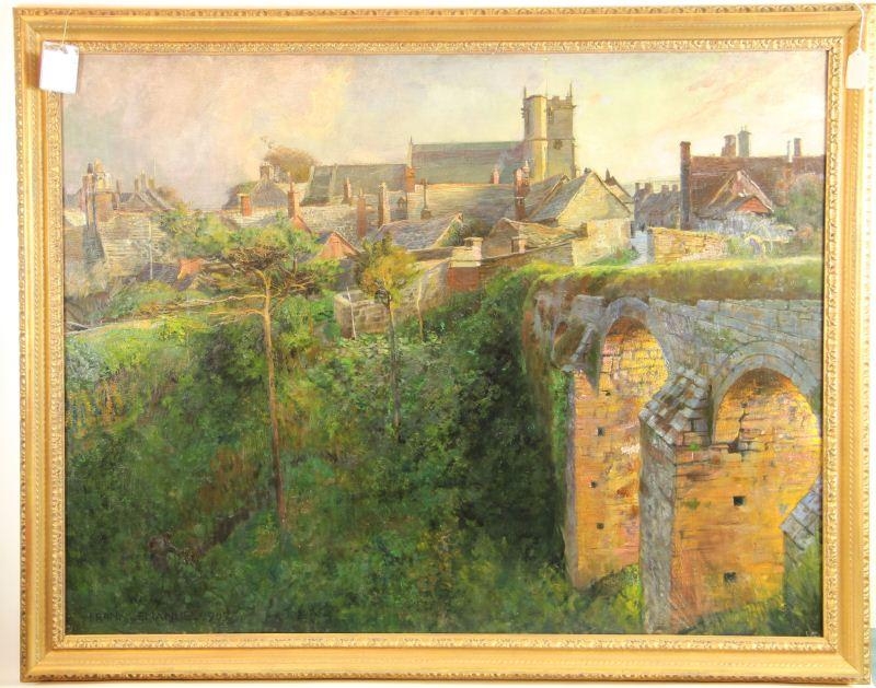 Frank Lewis Emanuel | Corfe Castle (Circa 1905) | MutualArt
