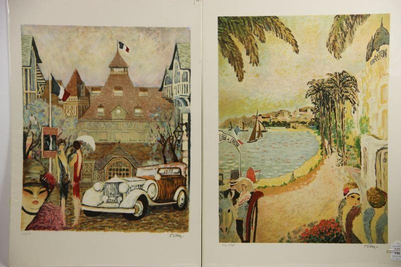 Ramon Dilley | Two works : Carlton ; Normandy | MutualArt