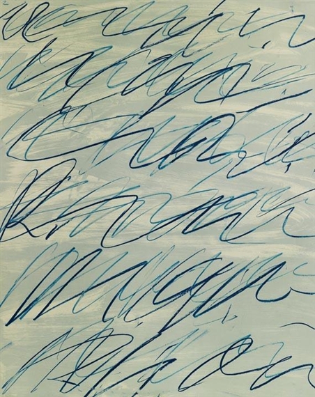 Cy Twombly | Roman Notes II (1970) | MutualArt