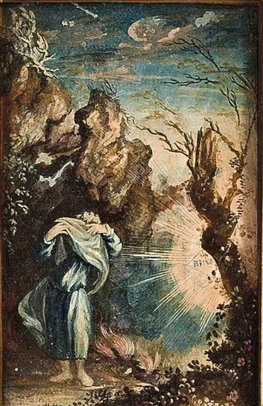 Adam Elsheimer | Moses and the Burning Bush | MutualArt
