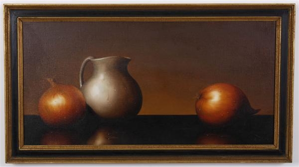 Al Jackson | Still life depicting pitcher and onions | MutualArt