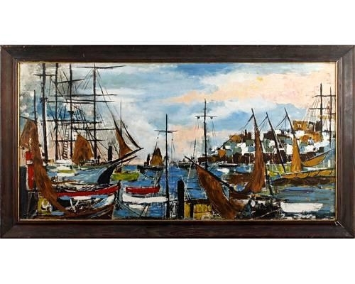 José Luis Florit Rodero | Harbour scene | MutualArt