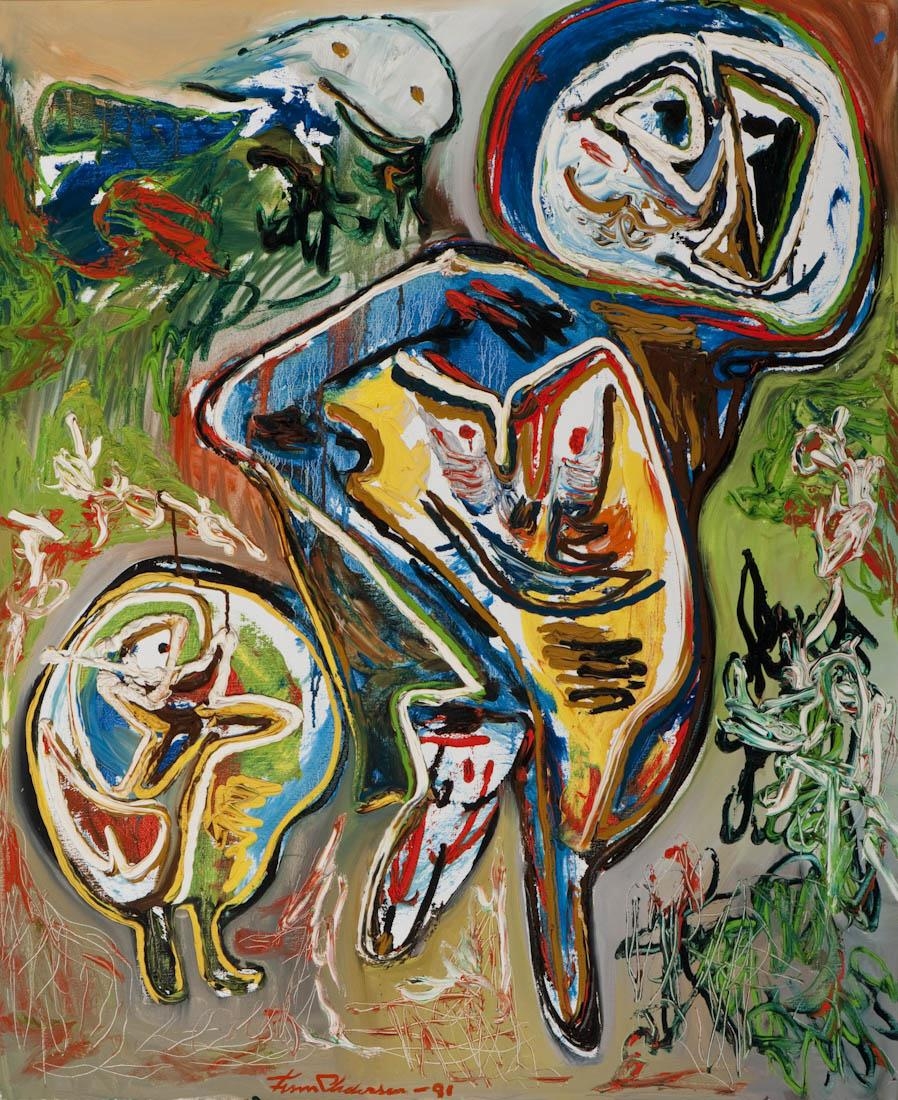 Finn Pedersen | upiter landskab (1990) | MutualArt