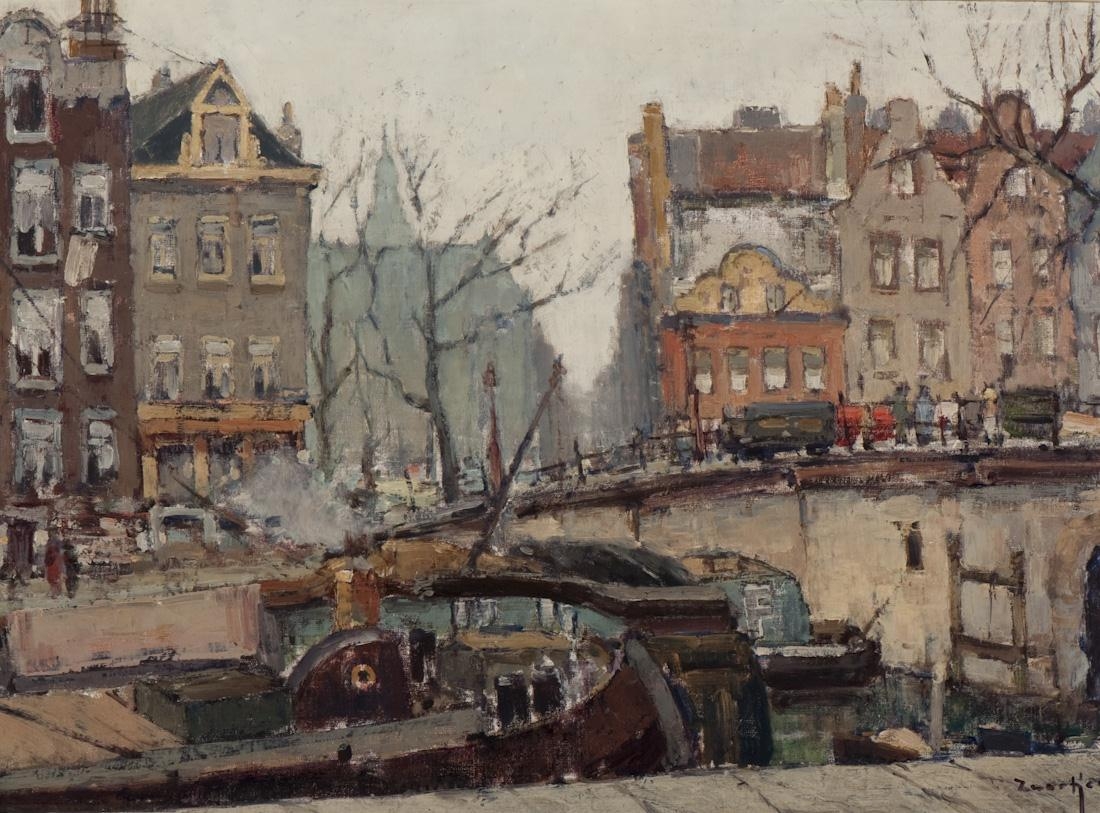 Albert Zwartjes | The centre of Amsterdam | MutualArt