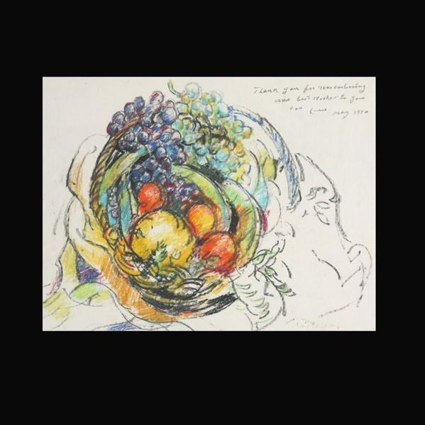 Leo Michelson | Still Life with Fruit (1970) | MutualArt