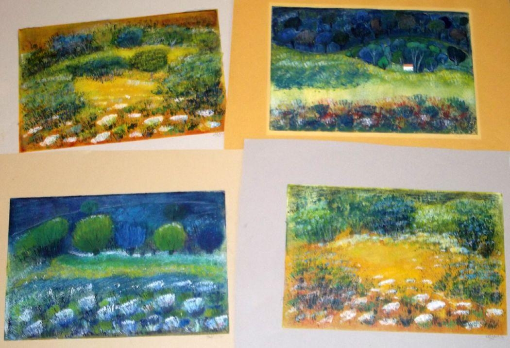 Maria Geurten | 4 works: Landscape Studies | MutualArt