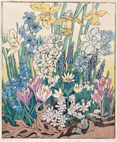 Mary Wrinch | The Pageant of April | MutualArt