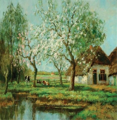 Willem Hendriks | Blossom Time at Laren | MutualArt