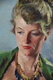 Ivor Hele | The Blue Necklace (1963) | MutualArt