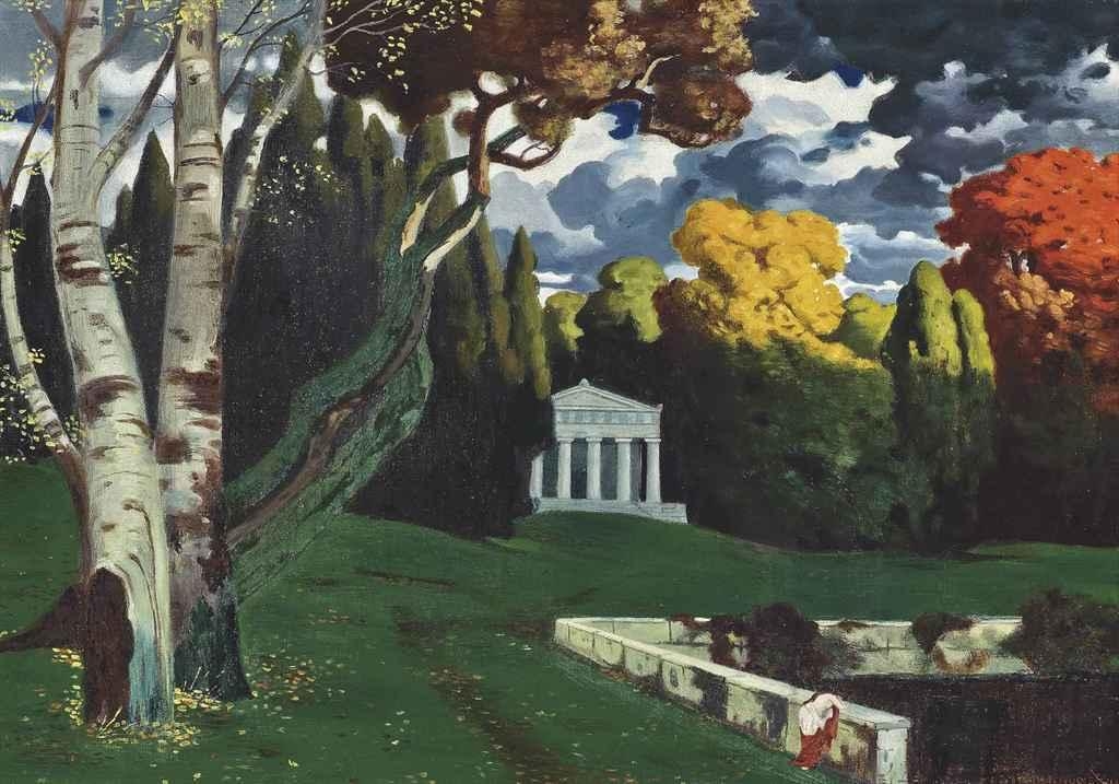 Traugott Hermann Rüdisühli | An allegory of loss (1924) | MutualArt