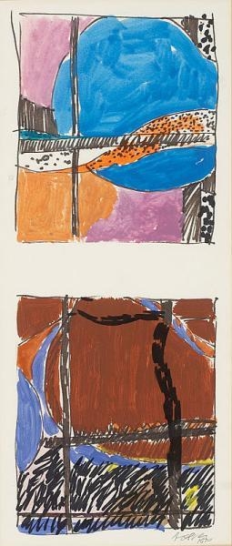 Arthur Osver | 2 Studies (1970) | MutualArt
