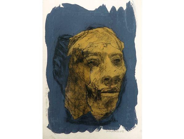 William Kentridge | Ochre Head | MutualArt