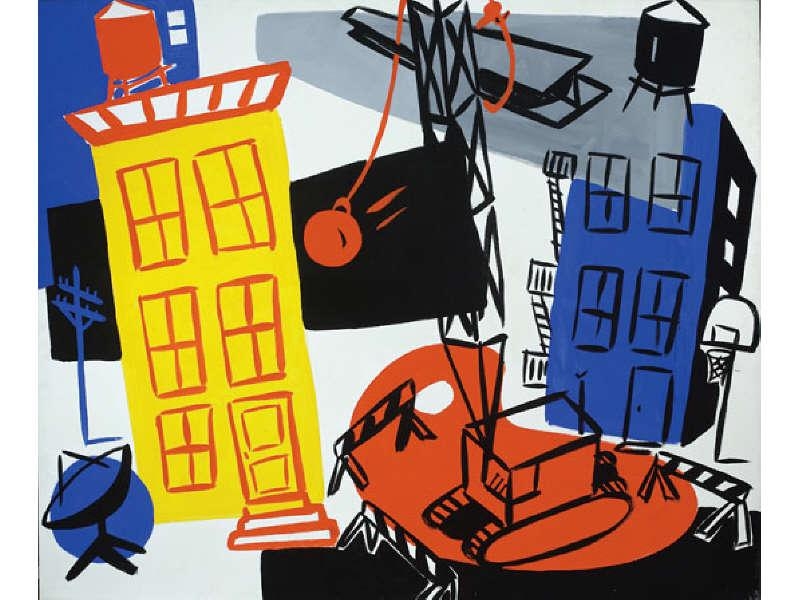 Tom Slaughter | Construction with I-beam (1989) | MutualArt