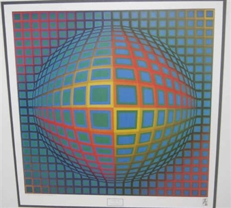 Victor Vasarely | Vega Nor | MutualArt