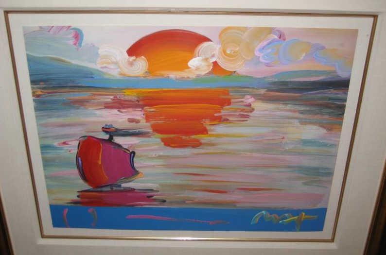 Peter Max | American 500: sunset | MutualArt