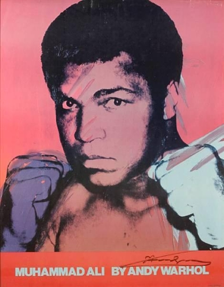 Andy Warhol | Muhammad Ali Poster (1978) | MutualArt