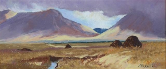 Patsy Farrell | Turf Stacks Connemara | MutualArt