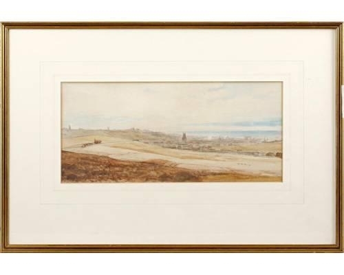 Henry George Hine | Brighton from the downs | MutualArt