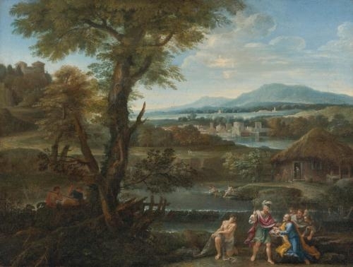 Roman School, 17th Century | Polycrates Finding his Ring in the Fish ...