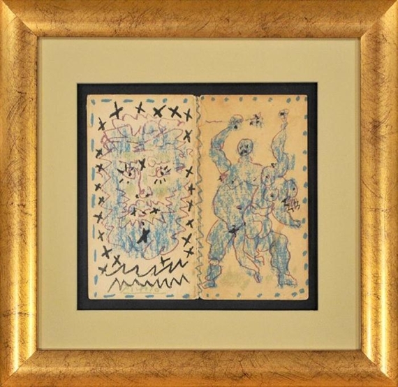 Pablo Picasso | Program Cover for Retrospective Exposition of Graphic ...