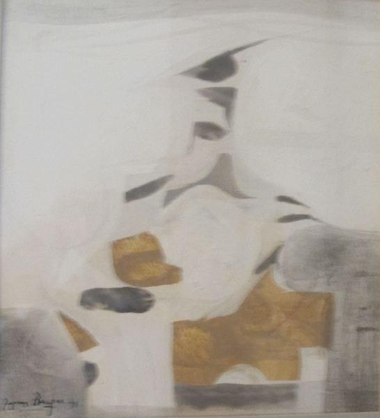 Jacques Berger | Figure abstraite (1971) | MutualArt