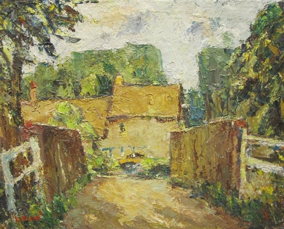 William Ludlow | A Farm-yard | MutualArt