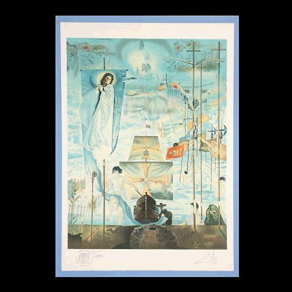 Salvador Dalí | Discovery of America By Christopher Columbus | MutualArt