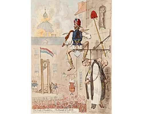 James Gillray | The Zenith of French Glory - The Pinnacle of Liberty ...