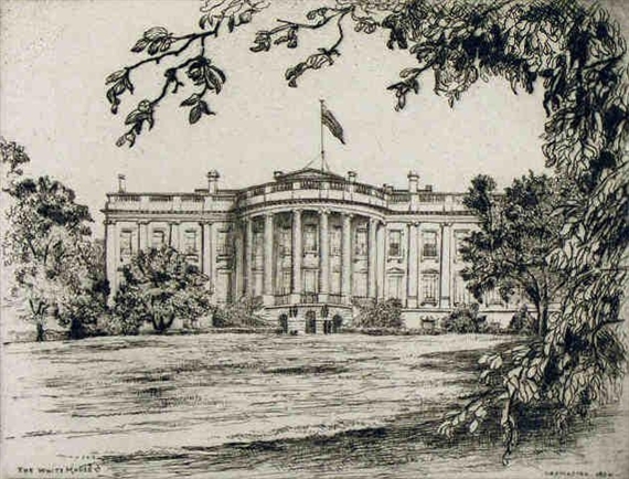 Caroline Helena Armington | THE WHITE HOUSE (1924) | MutualArt