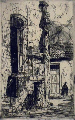 Robert Pilot | THE MOULDER'S YARD (Circa 1915) | MutualArt