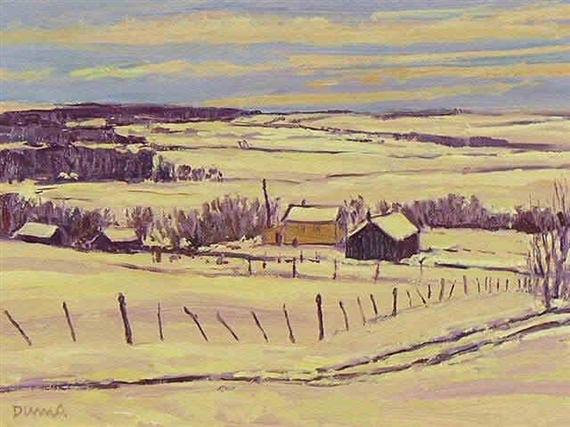 William Duma | BRIGHT WINTER DAY | MutualArt