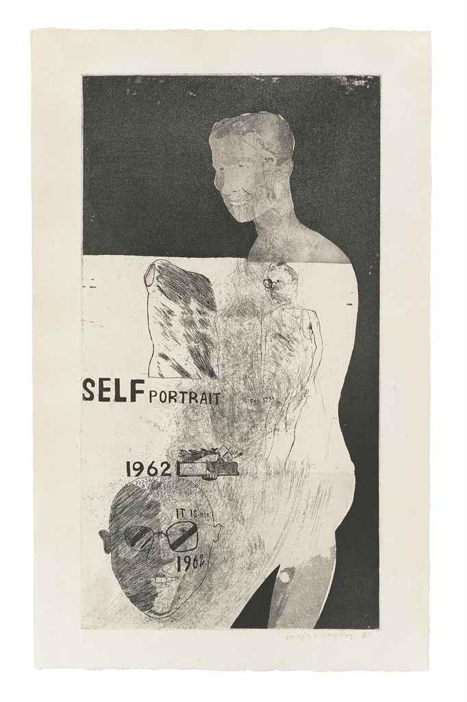 David Hockney | Self-Portrait (1962) | MutualArt