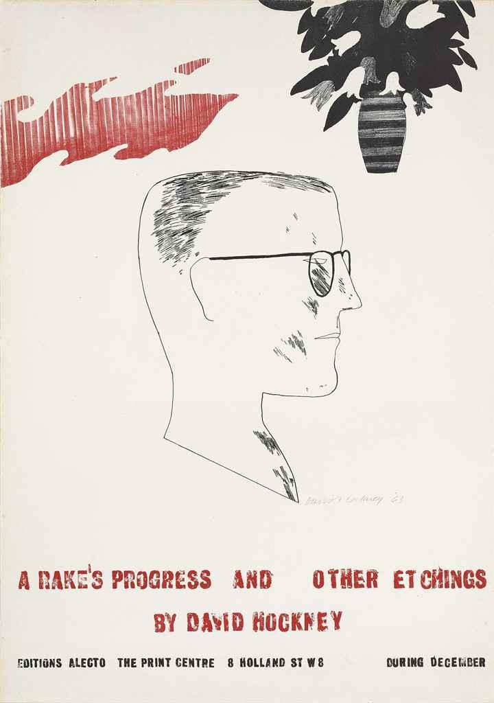 David Hockney | A Rake's Progress: 14 plates (1963) | MutualArt
