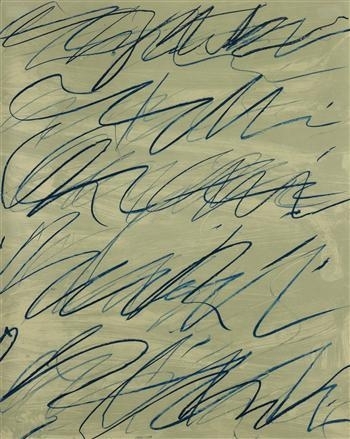 Cy Twombly | Roman Notes VI from Roman Notes (1970) | MutualArt