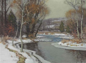 George Gardner Symons | Old Mill at Angaraack (Cornwall) | MutualArt