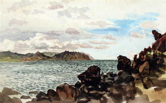 Colette Mills | 'Coastal Scene' | MutualArt