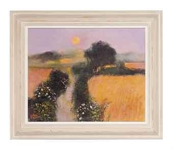 John Scorror O'Connor | Moon and Convolvulus | MutualArt