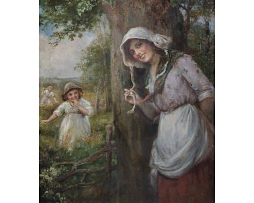 William Joseph Carroll | Hide and seek | MutualArt