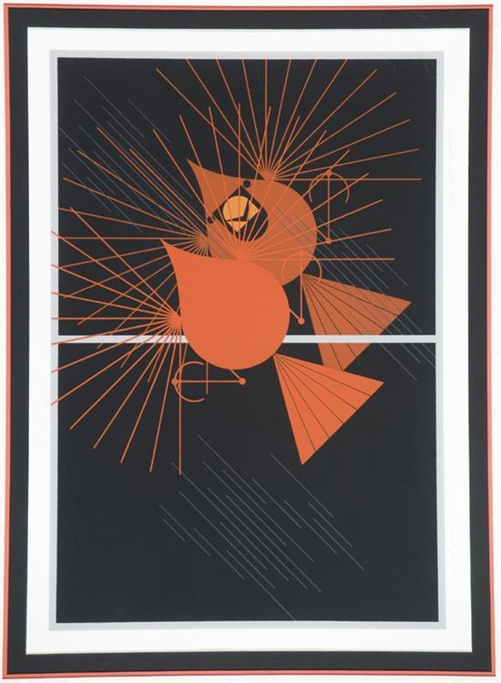 Charley Harper | Claire de Loon (1992) | MutualArt