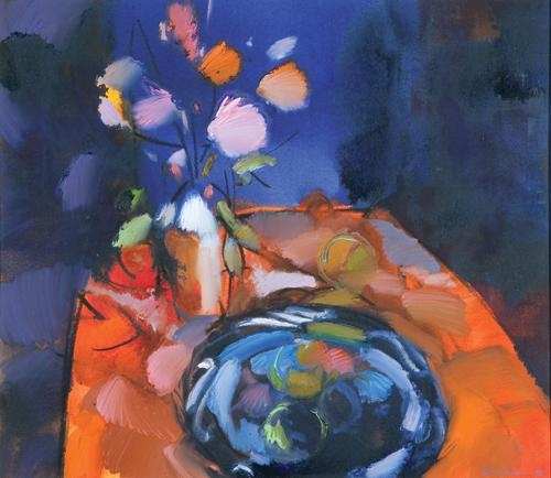 David Gregson | Blue Platter | MutualArt