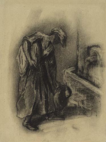 Alexandre-Gabriel Decamps | The Chibouk Smoker | MutualArt